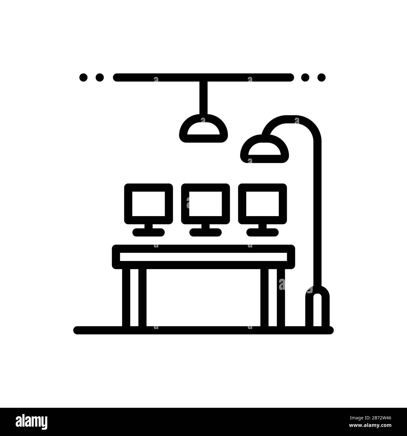 Icon for work,place Stock Vector Image & Art - Alamy