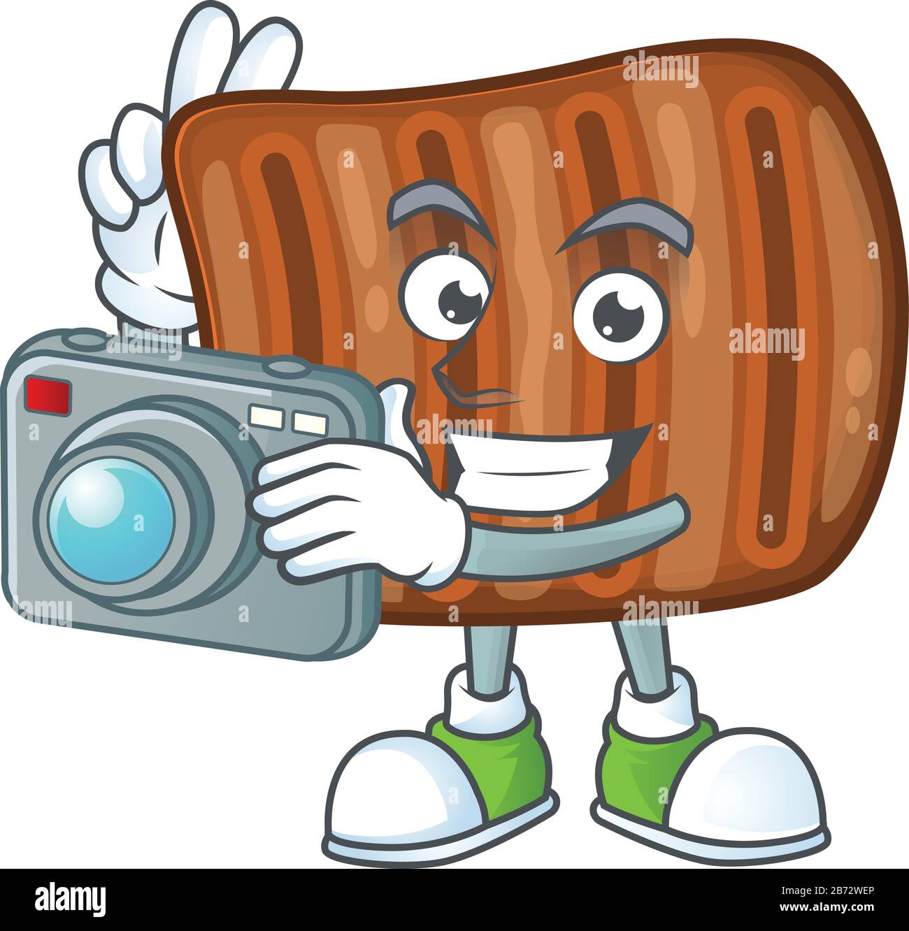 Cow with camera Stock Vector Images - Alamy