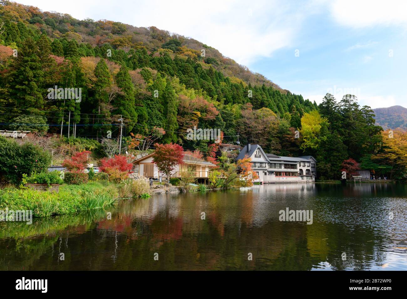 Lake Kinrinko is another natural landmark of Yufuin besides Yufu ...