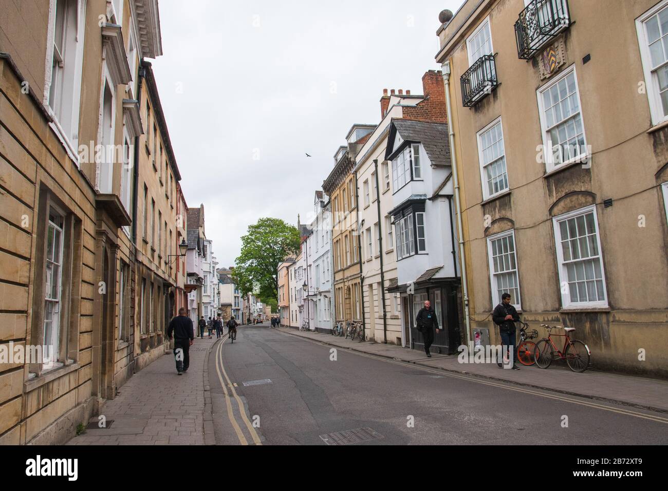 Holywell street, Oxford, Oxfordshire, England, United Kingdom. July ...