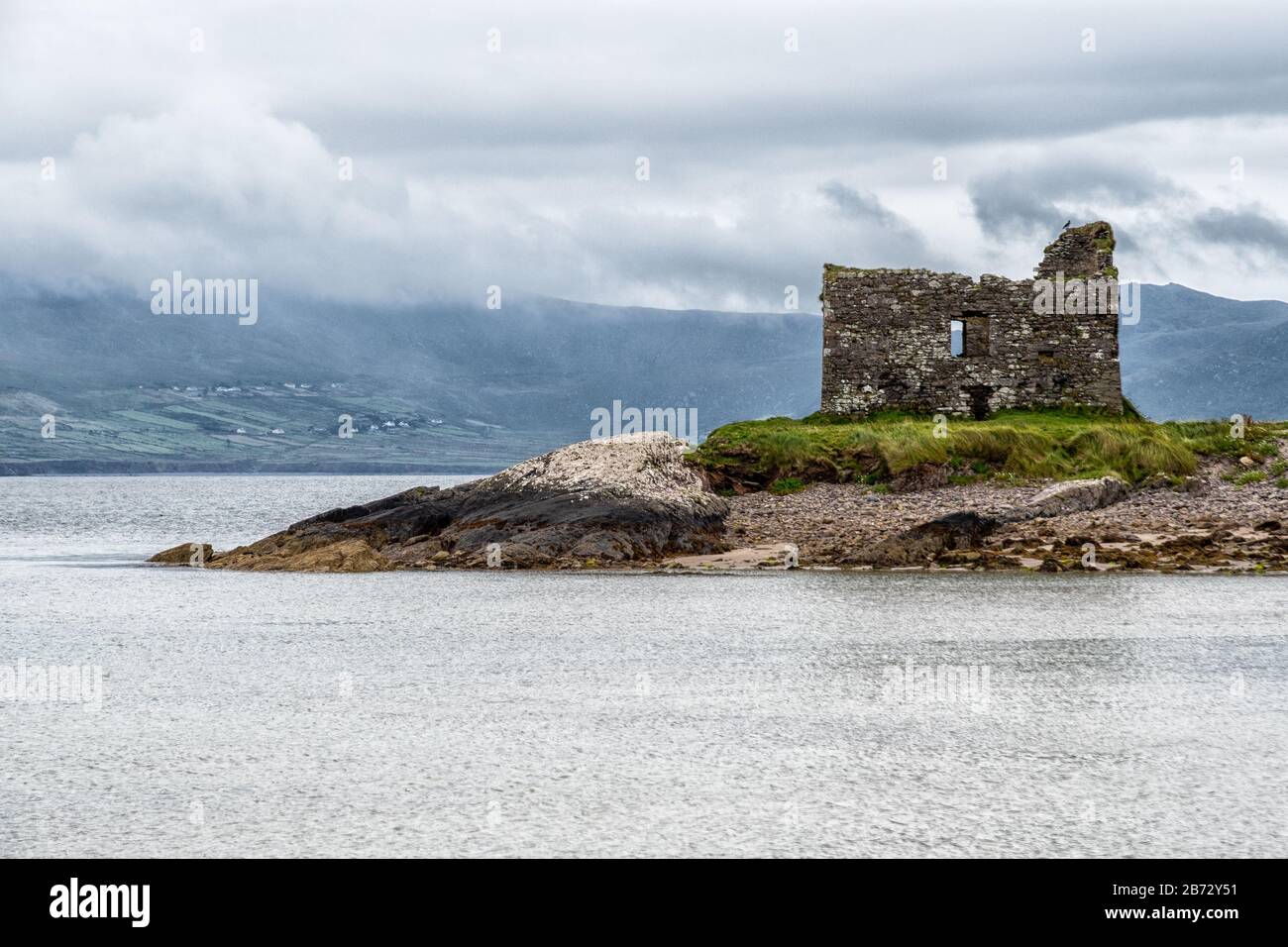 Ballinskelligs Castle on the Ring of Kerry in Ireland Stock Photo - Alamy
