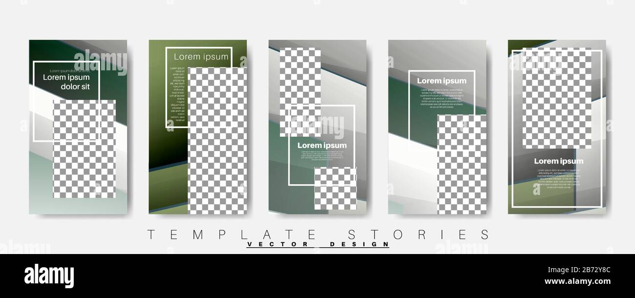 Story background template that can be edited. Vector background for ...