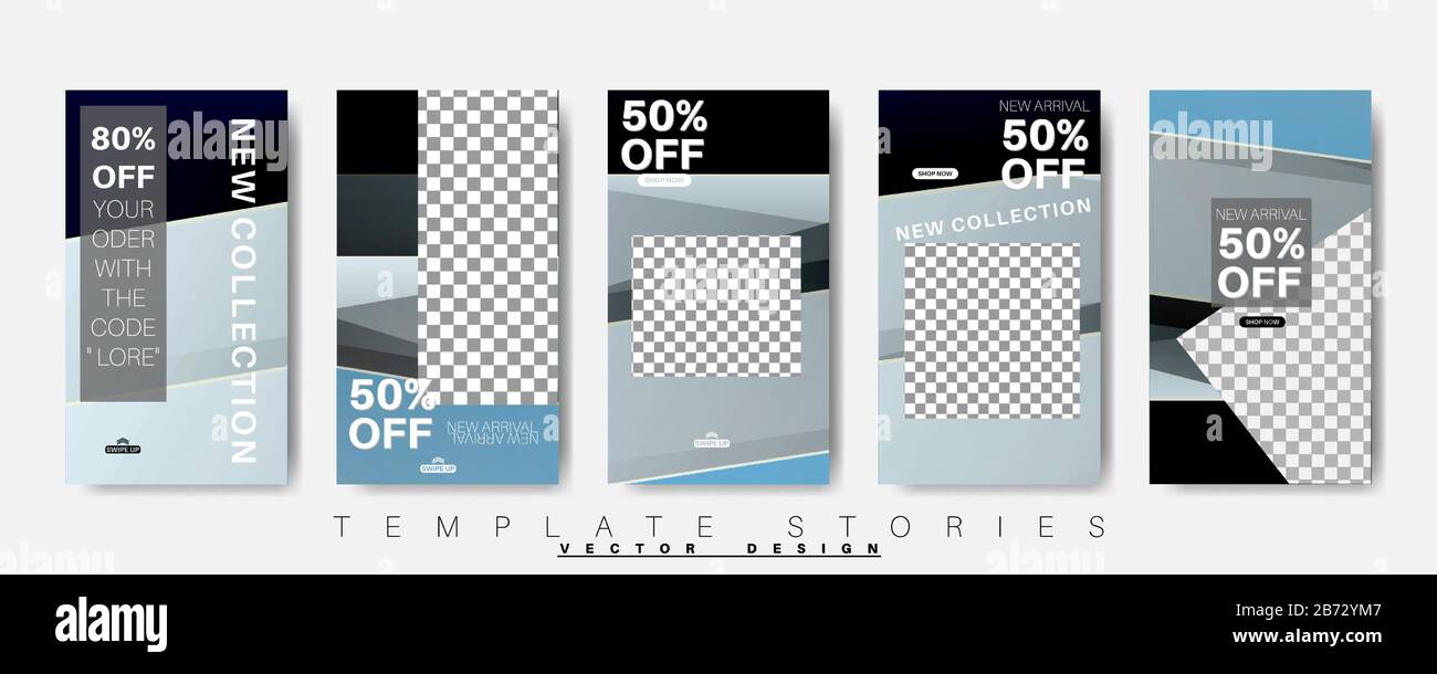 Story background template that can be edited. Vector background for ...