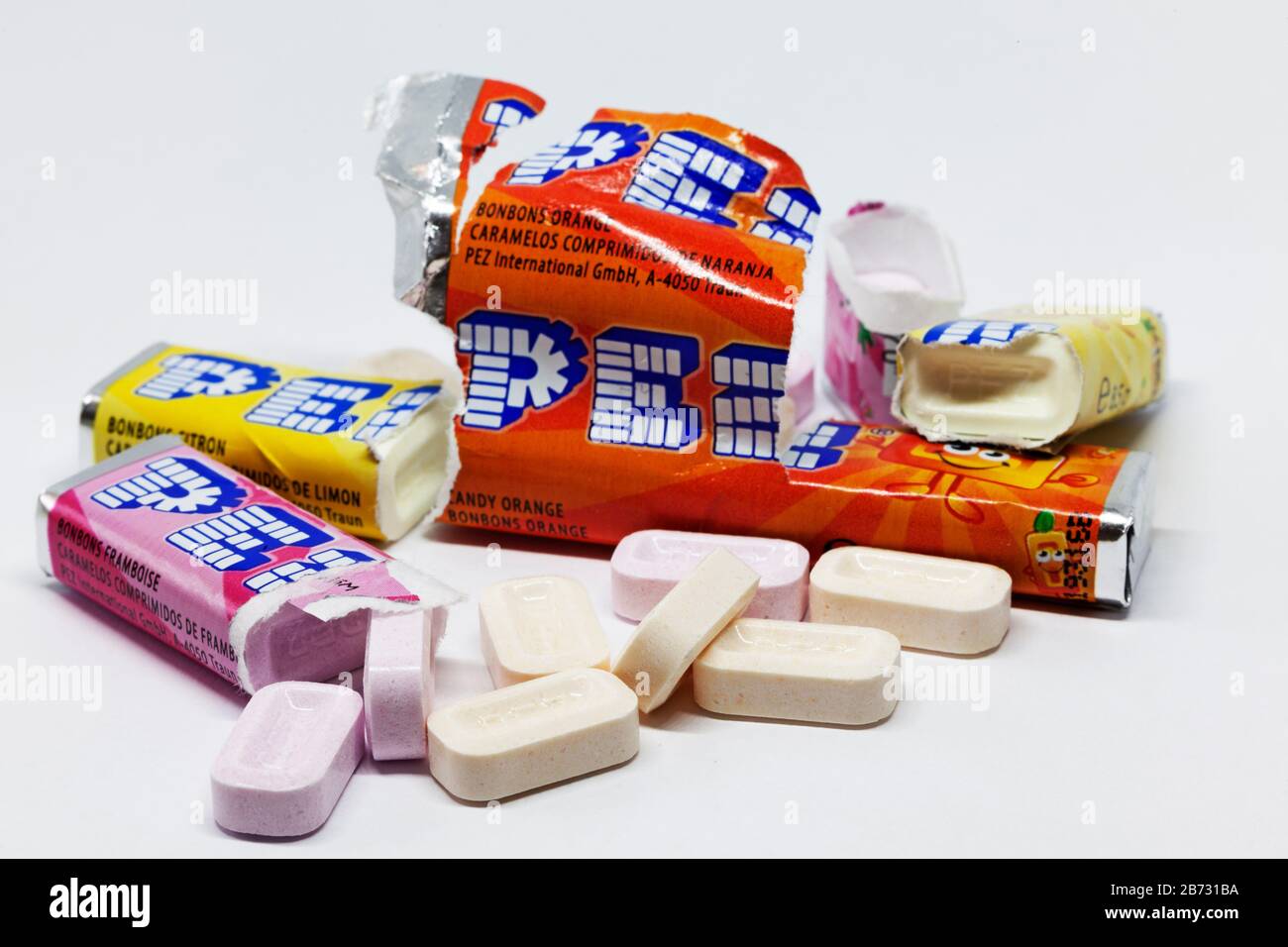 Pez candy collection hi-res stock photography and images - Alamy