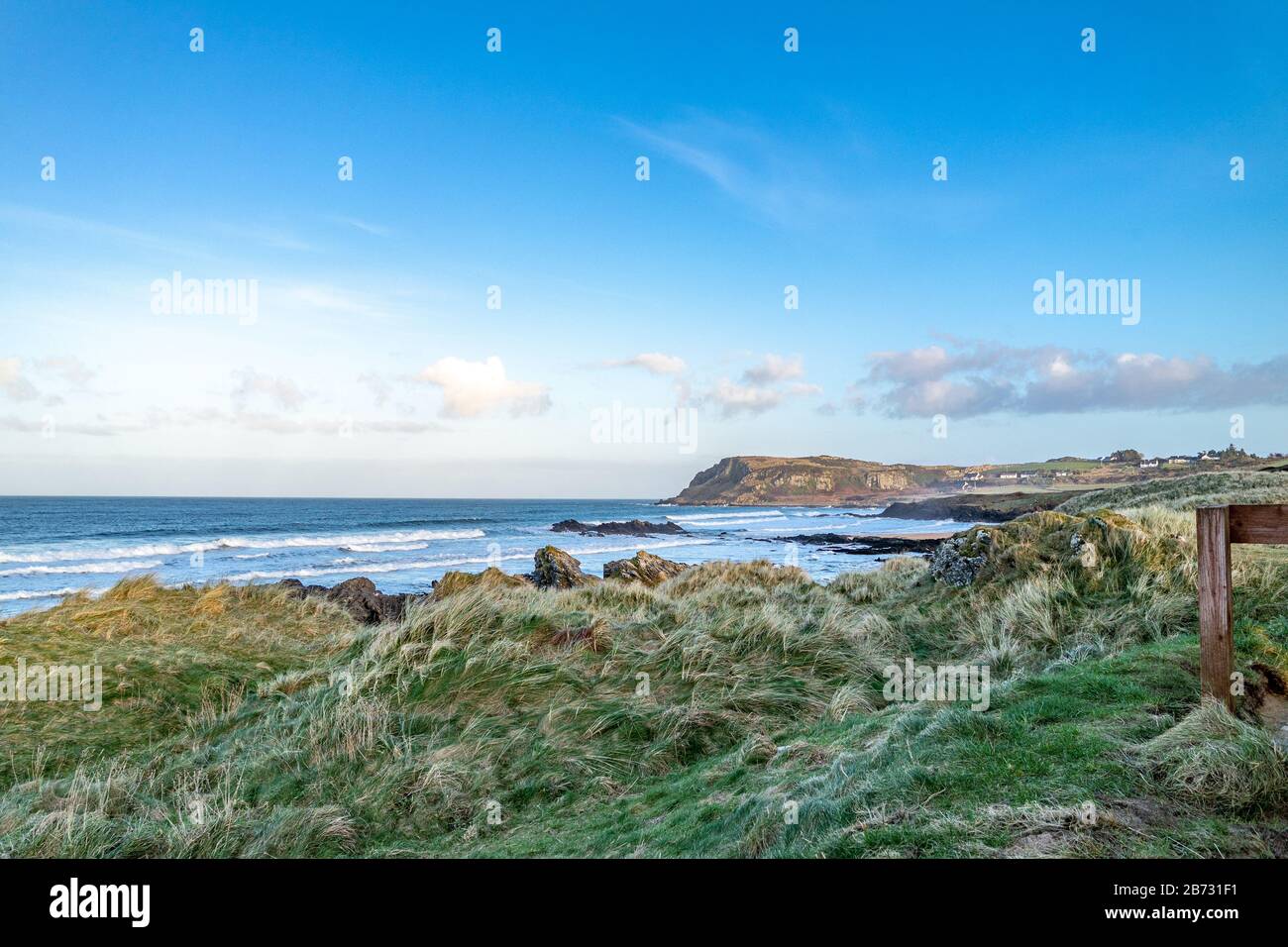 Culdaff beach, Inishowen Peninsula. County Donegal - Ireland Stock ...