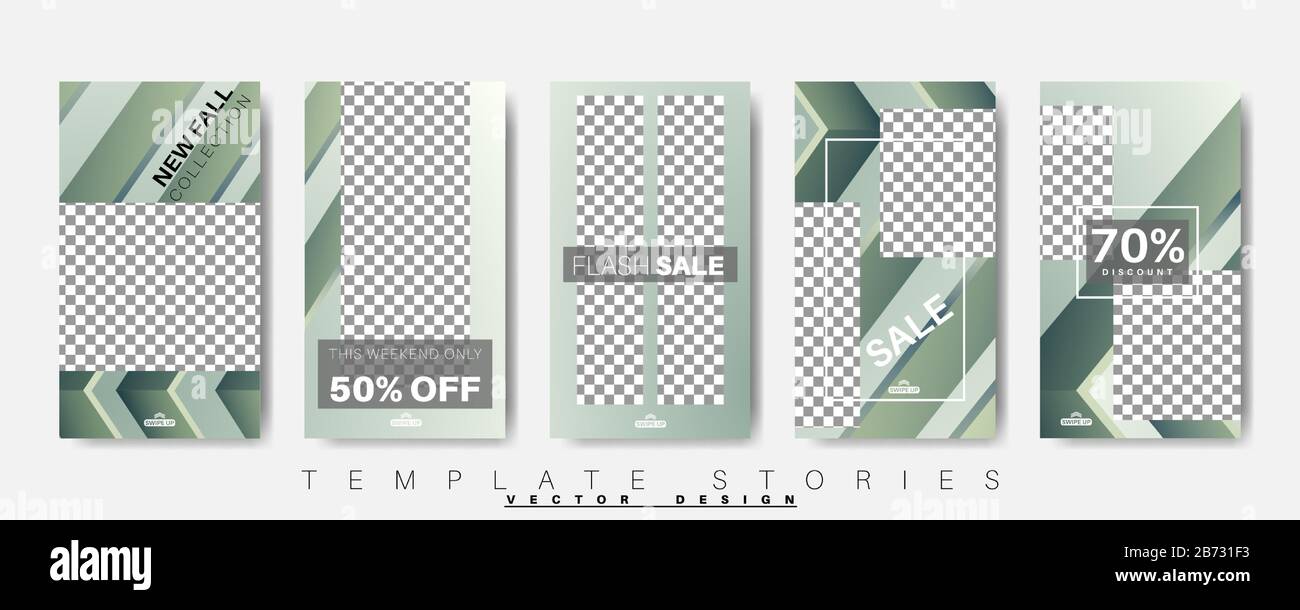 Editable story background template. Vector background for modern ...