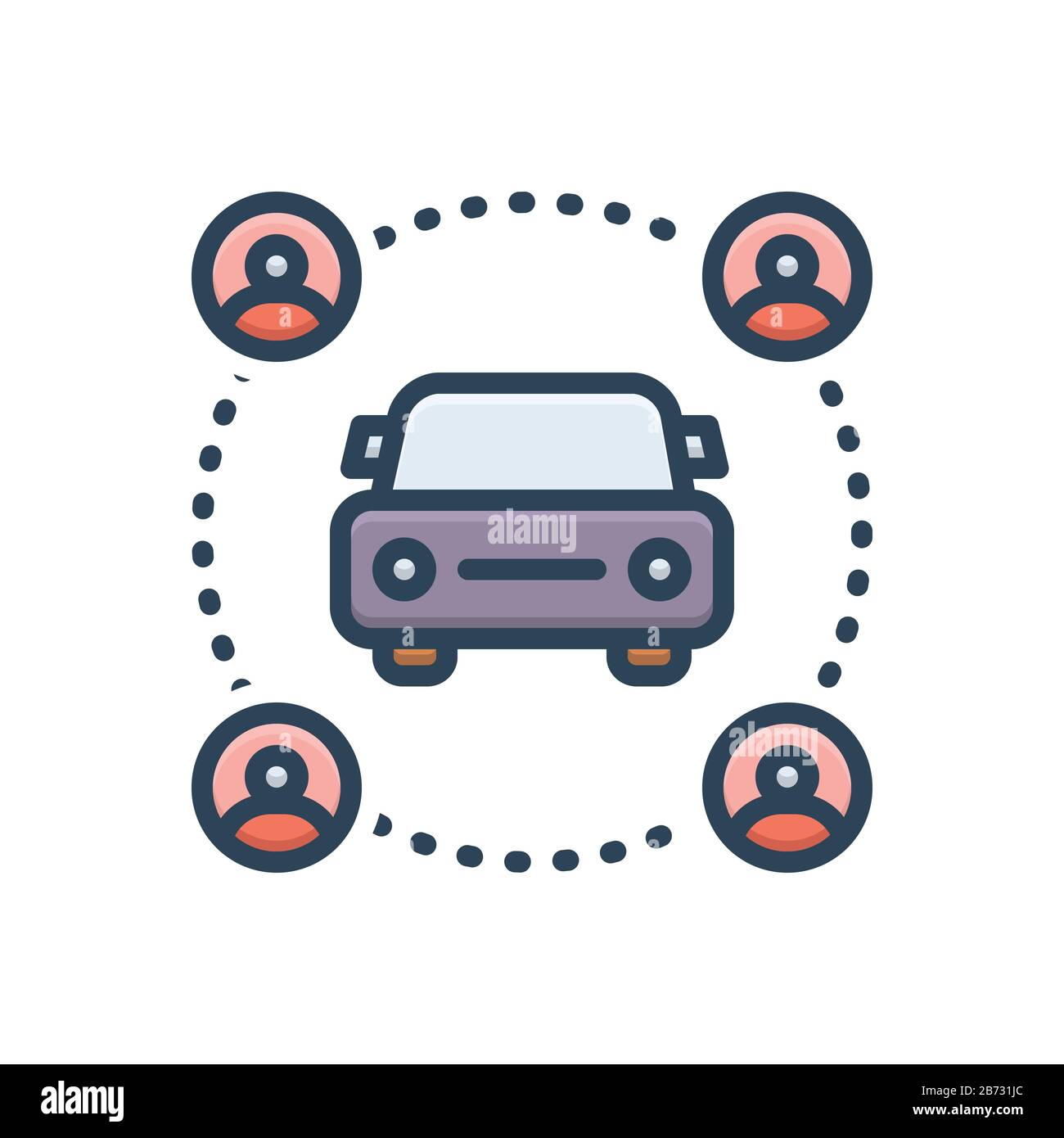 Icon for carsharing,ride Stock Vector Image & Art - Alamy