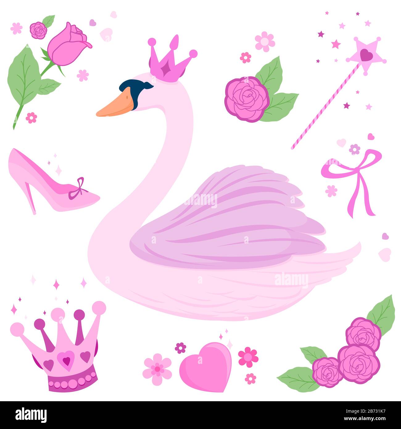 Swan princess hi-res stock photography and images - Alamy