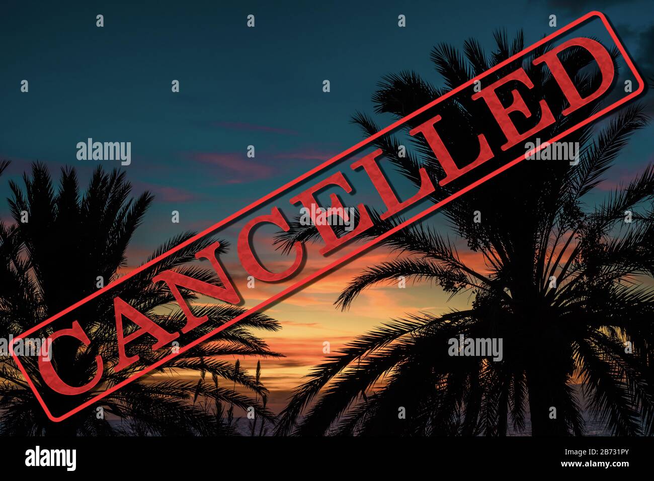 Cancelled word hi-res stock photography and images - Alamy