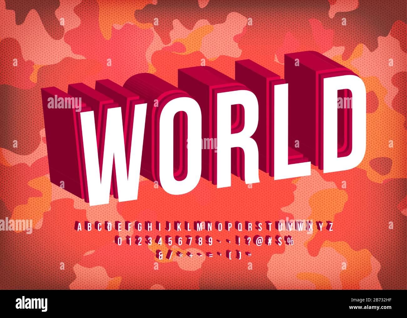 Red bold letters hi-res stock photography and images - Alamy