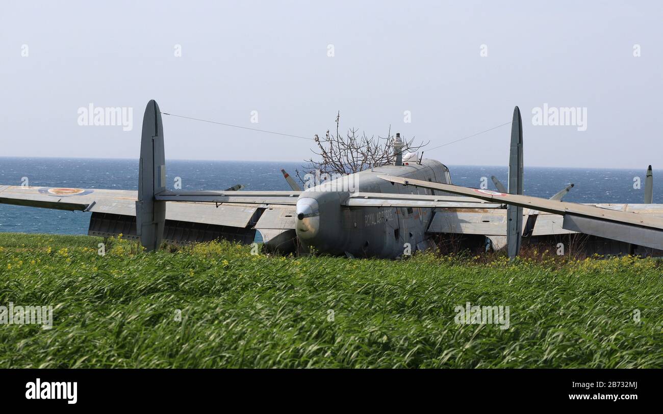 Avro Shackletons and Dassault Flamant, Paphos International Airport ...