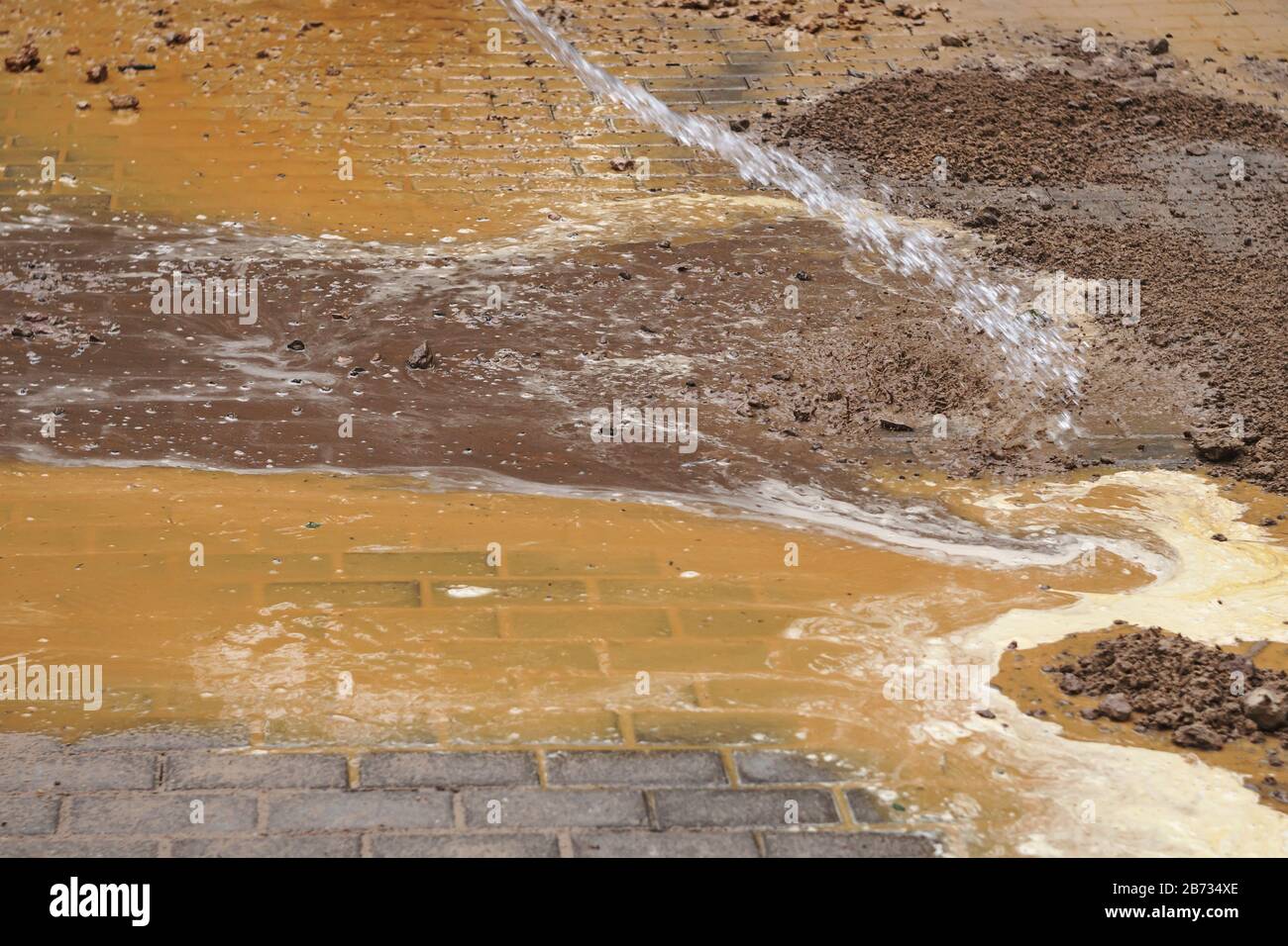Mixing Sand And Water