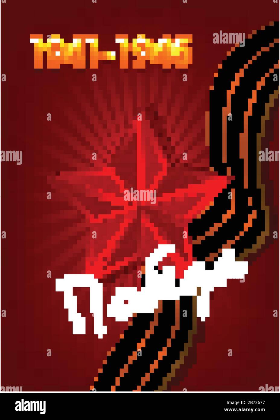 1945 vector vectors hi-res stock photography and images - Alamy