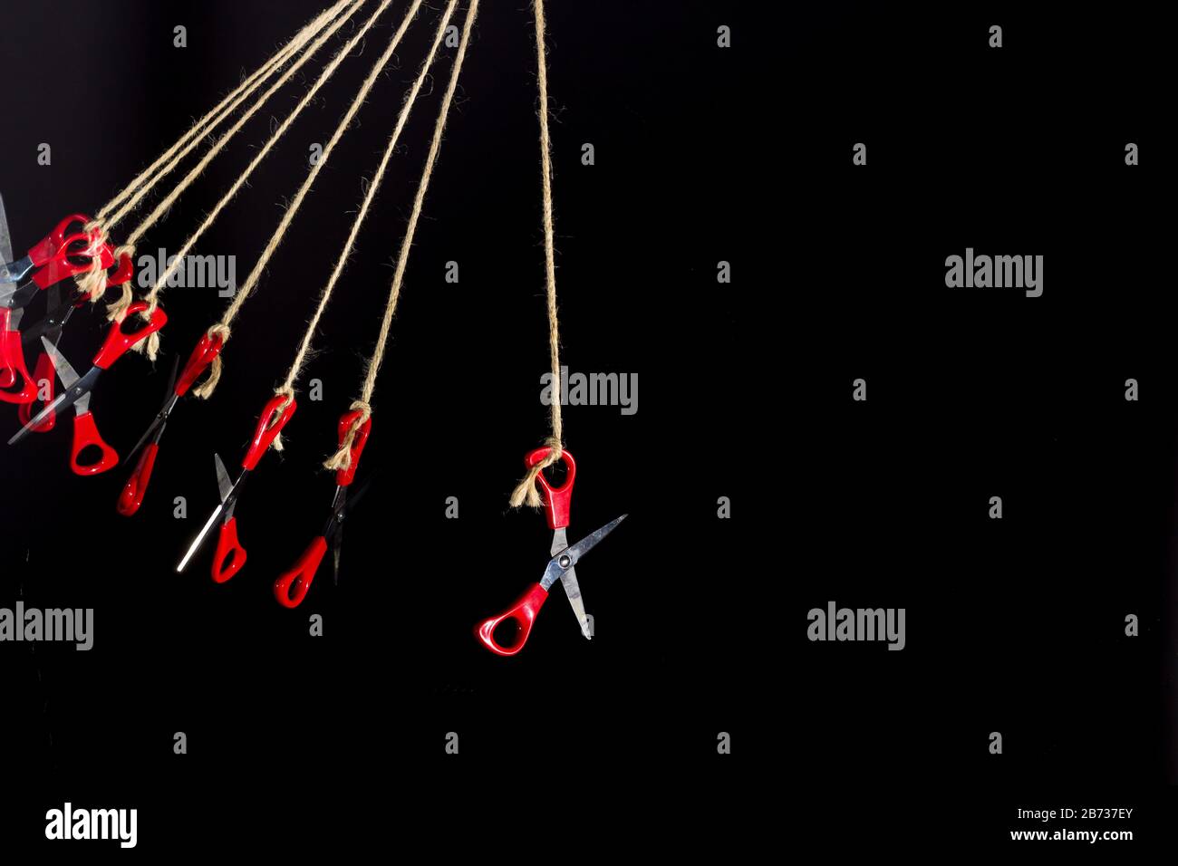 Scissors for manual work and school work, for cutting paper, cardboard ...