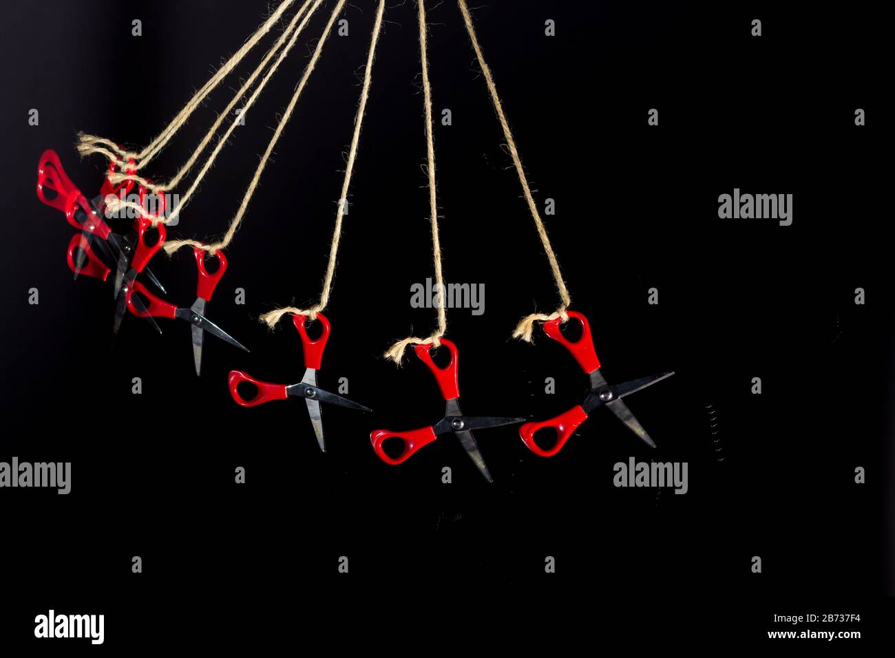 Scissors for manual work and school work, for cutting paper, cardboard ...