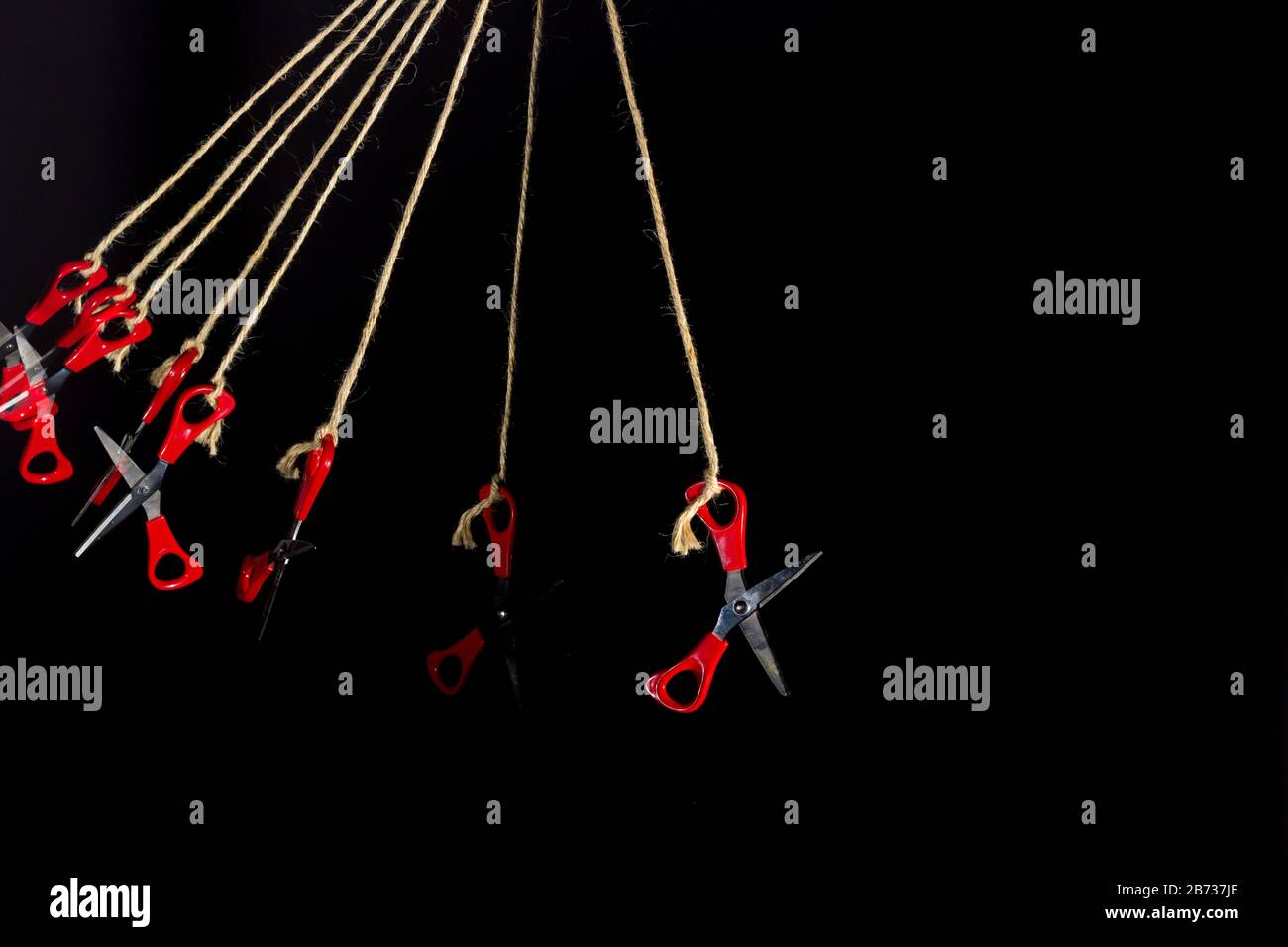 Scissors for manual work and school work, for cutting paper, cardboard ...