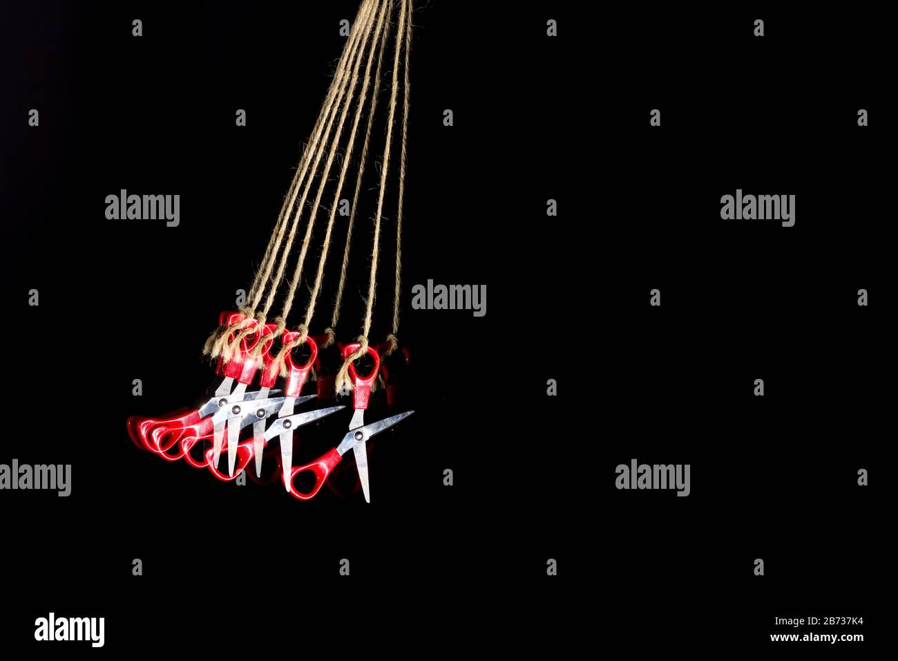 Scissors for manual work and school work, for cutting paper, cardboard ...