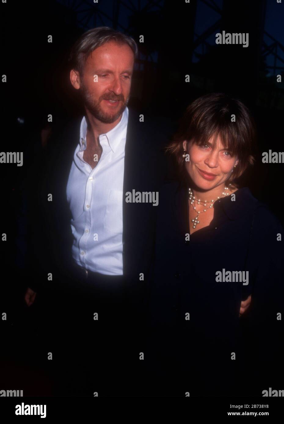 James cameron linda hamilton hi-res stock photography and images - Alamy