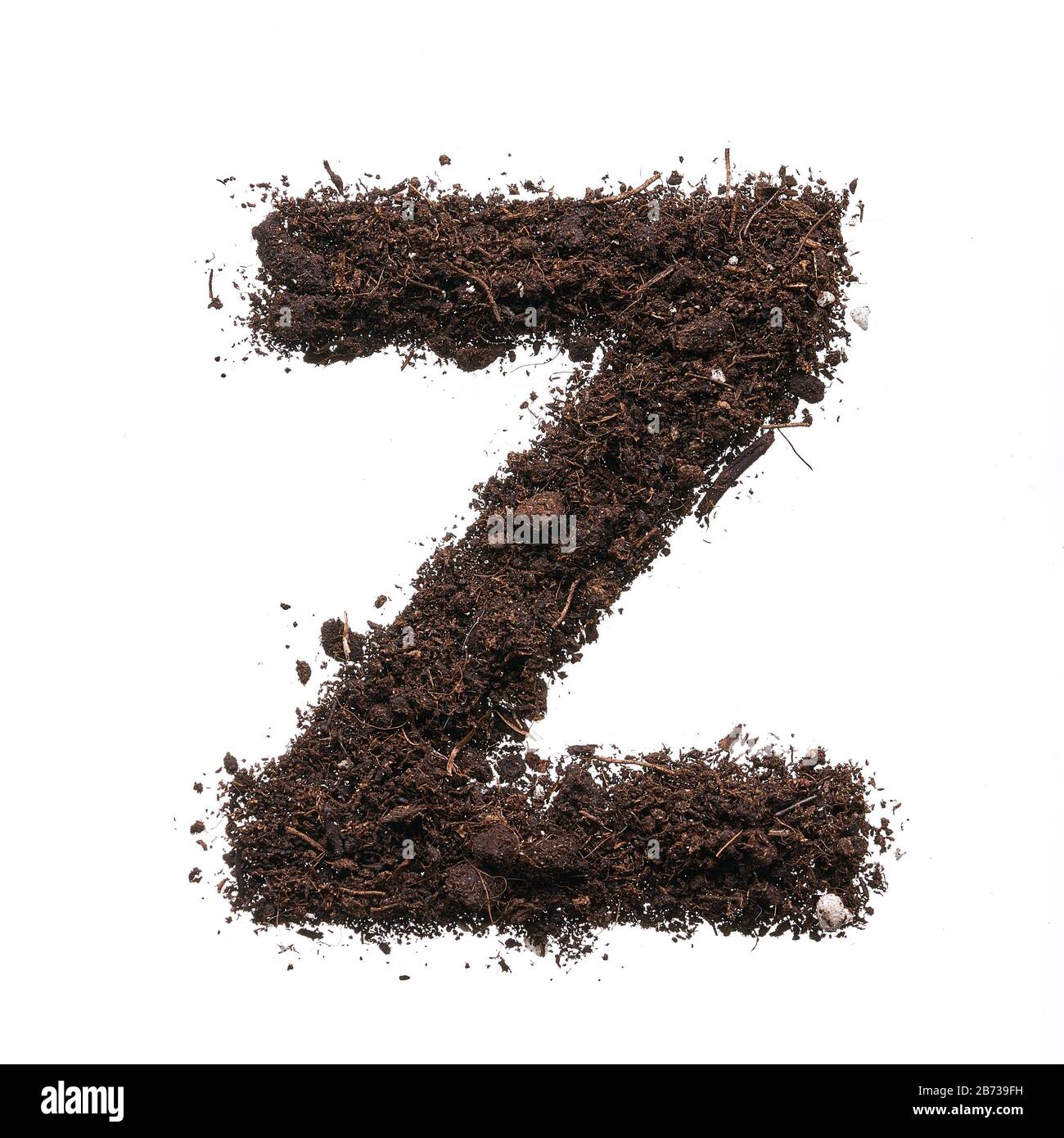 Letter of the English alphabet isolated on white background. Stencil ...