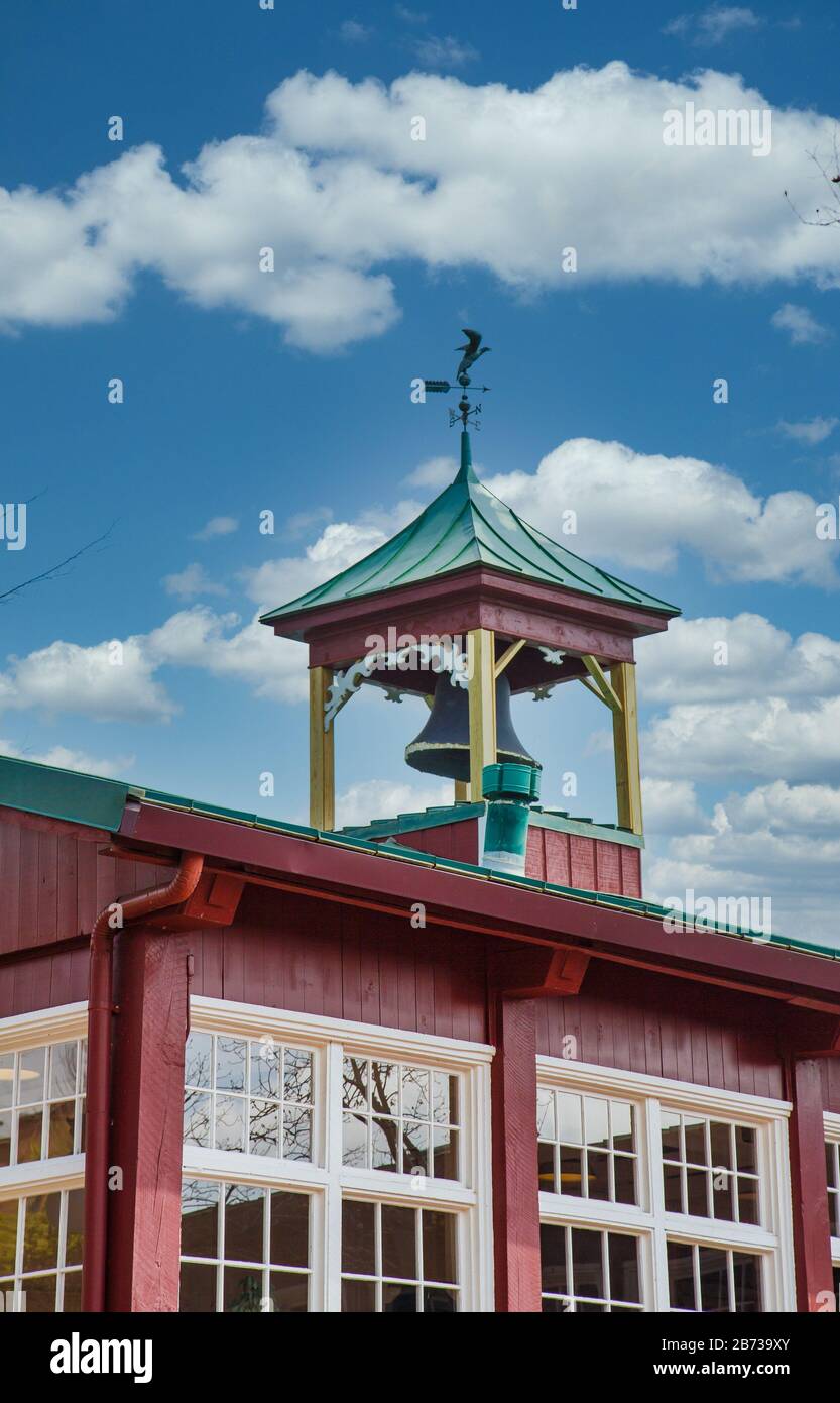 Bell belfry wood hi-res stock photography and images - Alamy