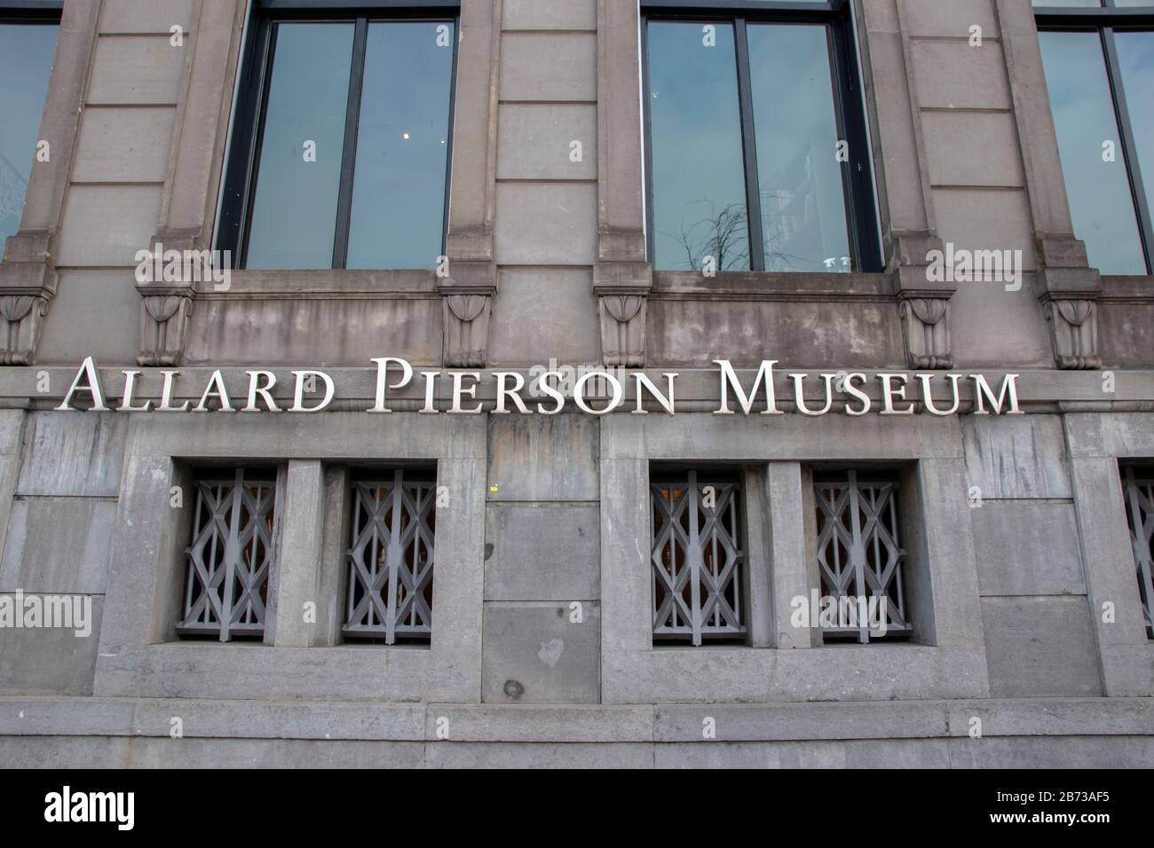 Billboard Allard Pierson Museum At Amsterdam The Netherlands 2020 Stock ...