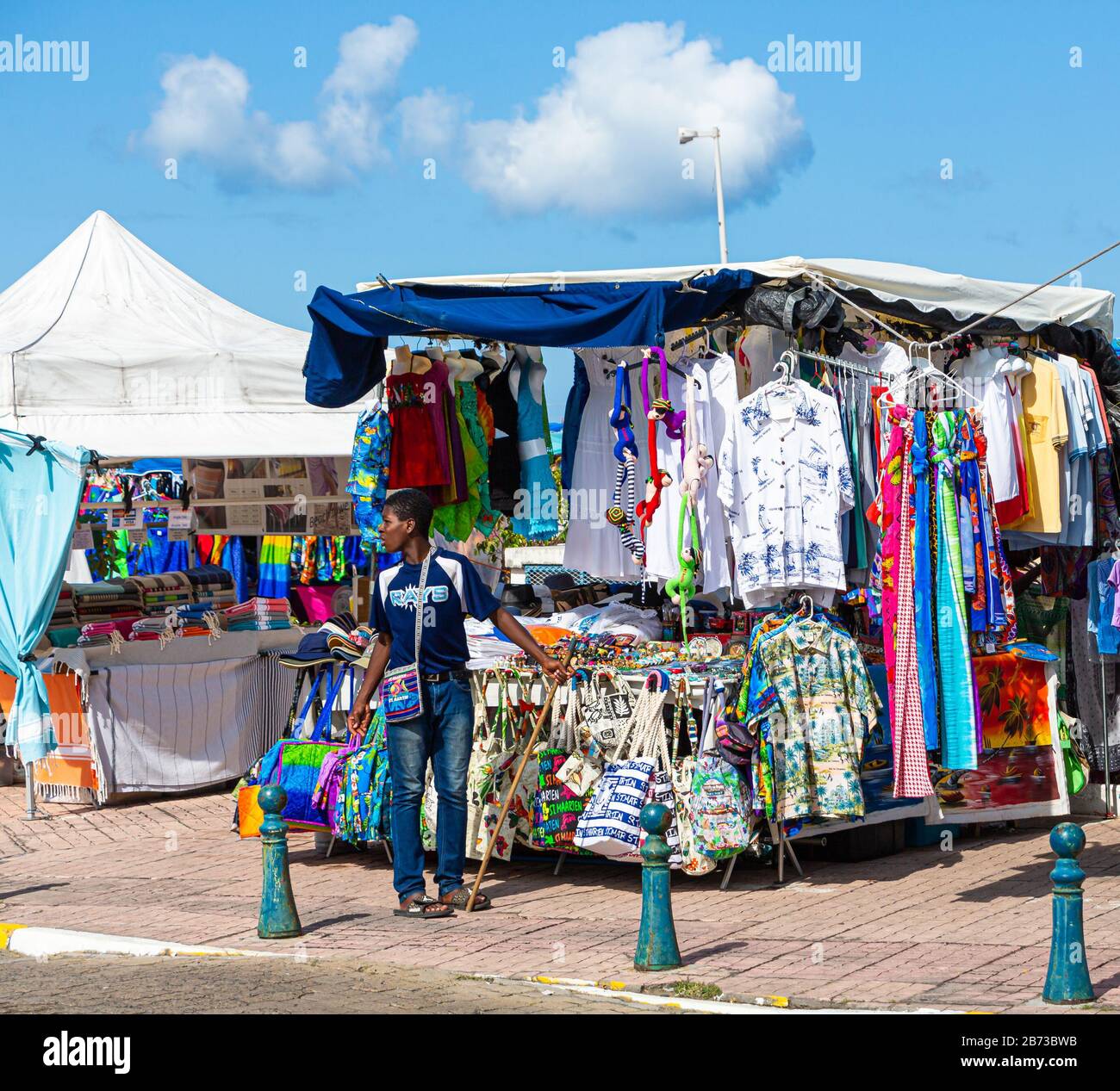 Marigot market saint martin hi-res stock photography and images - Alamy
