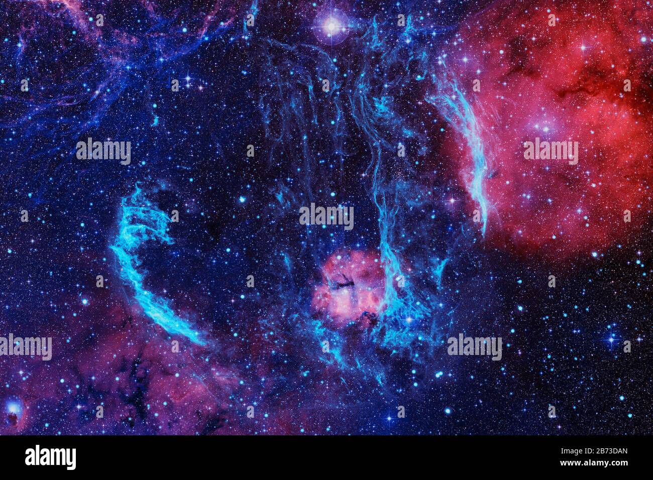 Beauty of endless cosmos. Science fiction art. Elements of this image ...