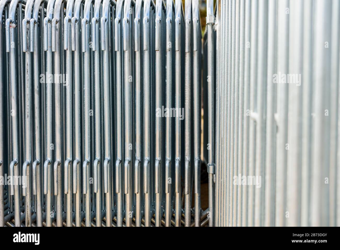 Background with the texture of stainless steel metal bars, industrial ...