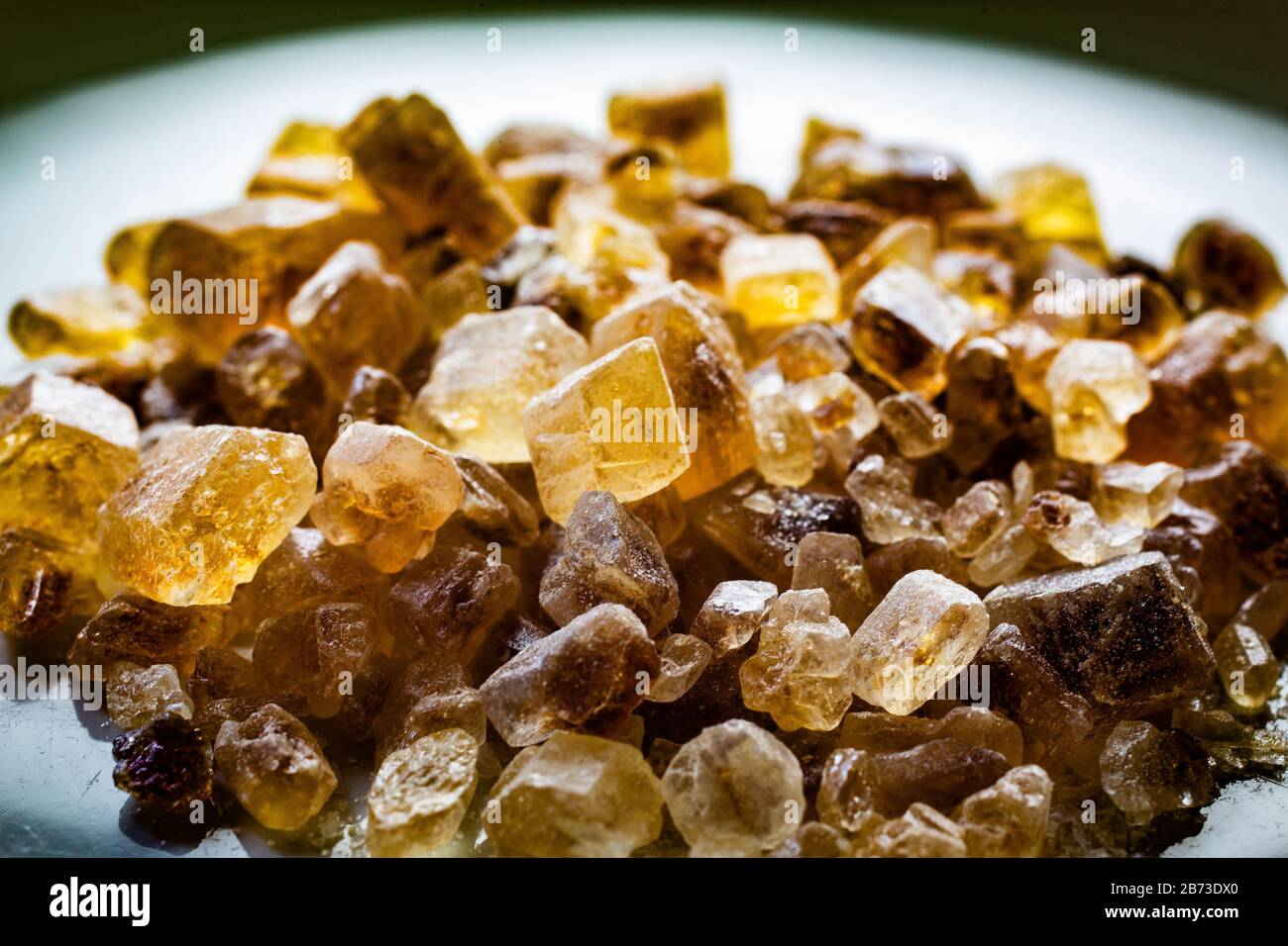 amber candy sugar crystals Stock Photo - Alamy