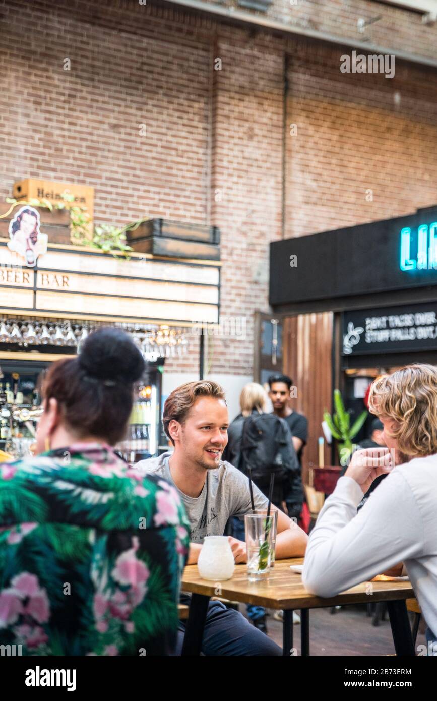 Food hall amsterdam hi-res stock photography and images - Alamy