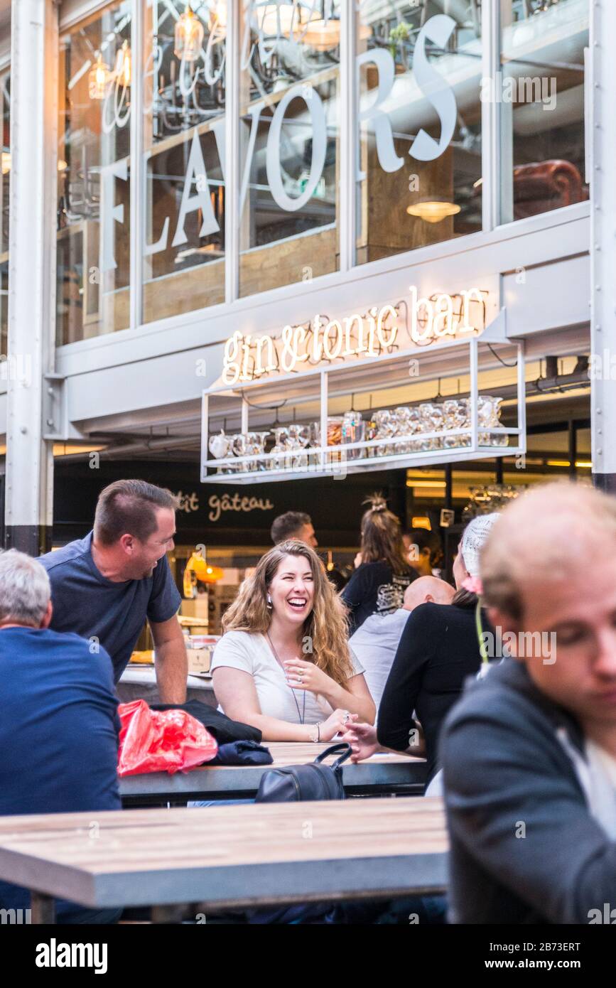 Food hall amsterdam hi-res stock photography and images - Alamy