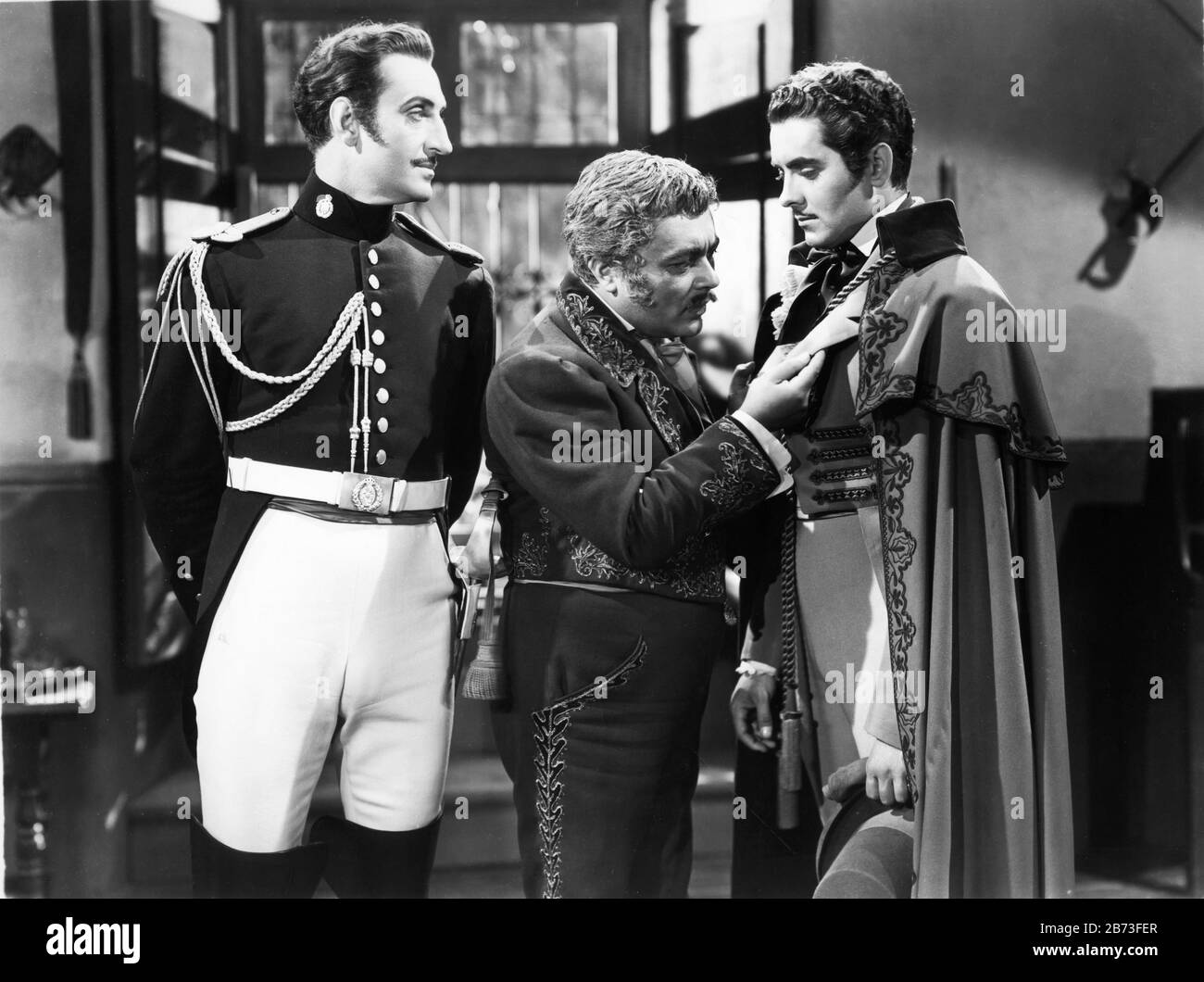 BASIL RATHBONE as Captain Esteban Pasquale J. EDWARD BROMBERG as Don ...