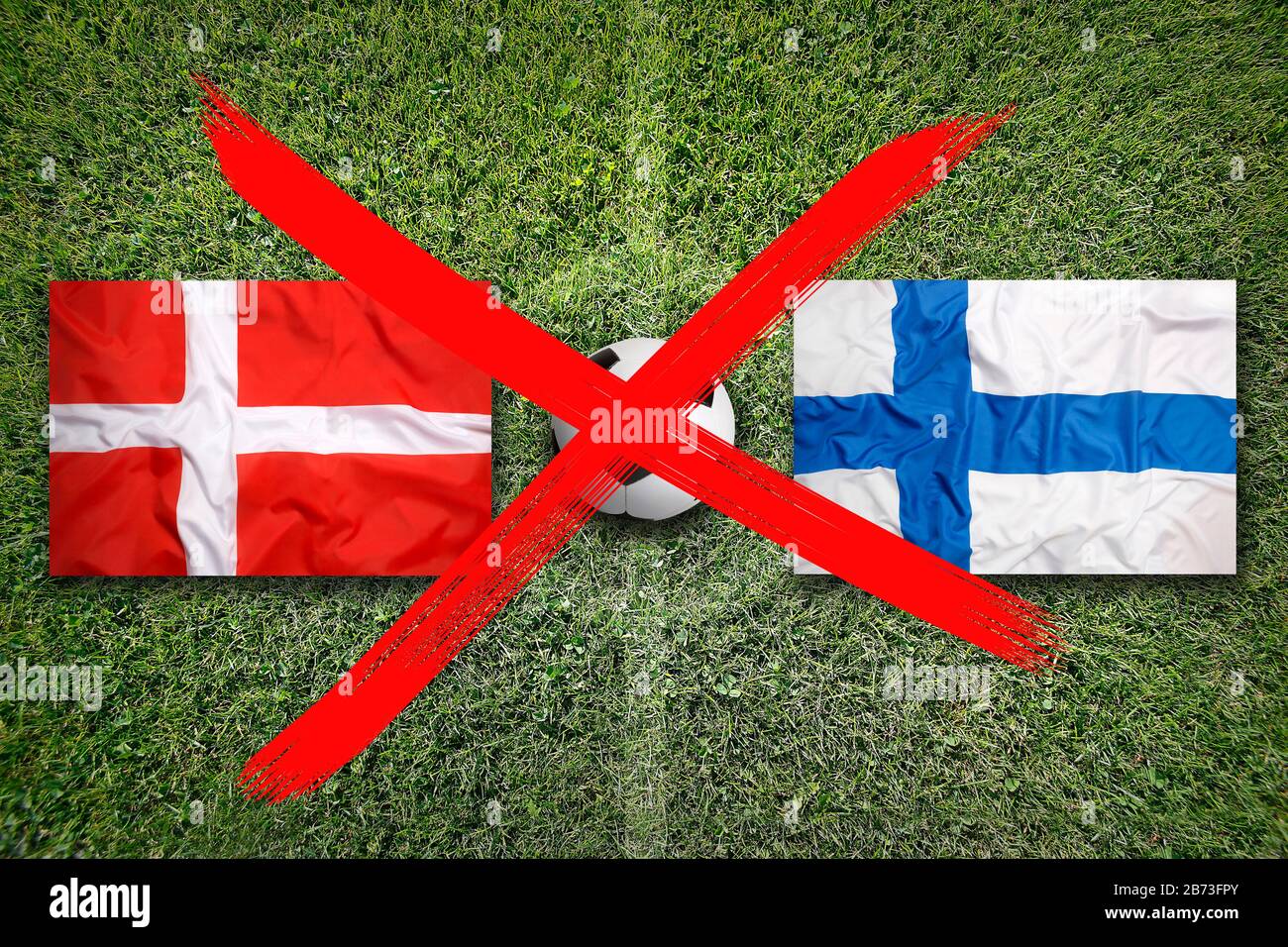 Denmark finland flag hi-res stock photography and images - Alamy
