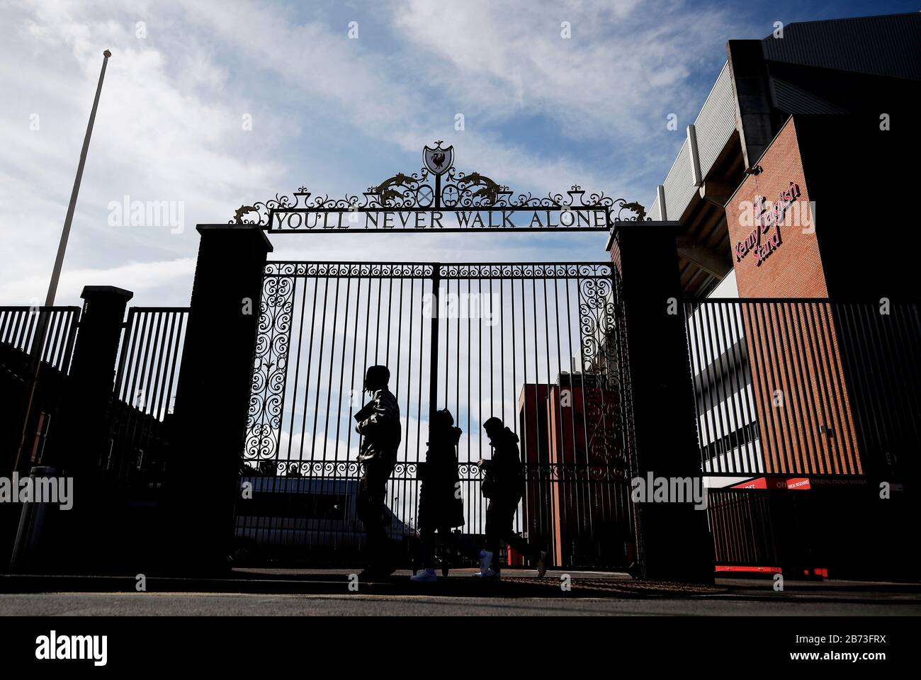 Anfield gates hi-res stock photography and images - Alamy
