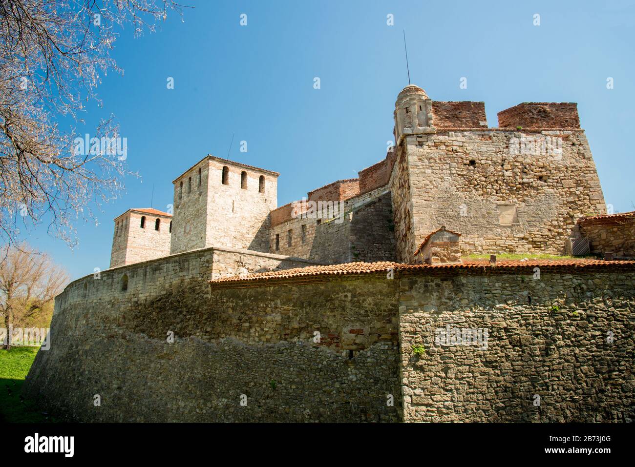Baba Vida - old medieval fortress in Vidin, in northwestern Bulgaria ...
