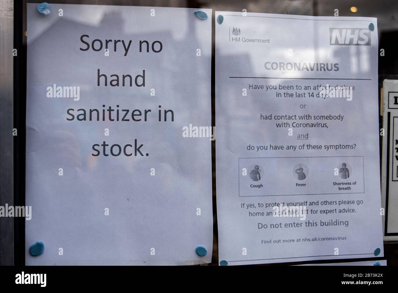 Nhs health notice hi-res stock photography and images - Alamy