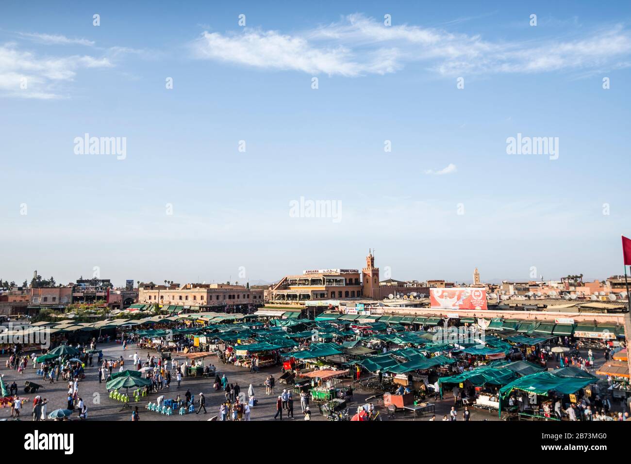 Jemaa el-fnaa square in Marrakech, Morocco Stock Photo - Alamy