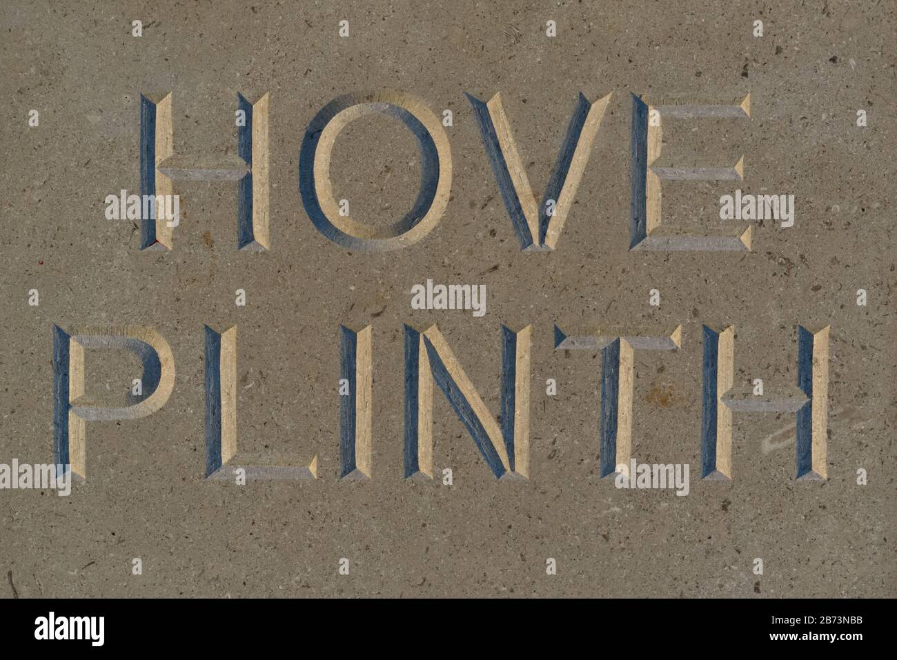 Hove plinth hi-res stock photography and images - Alamy