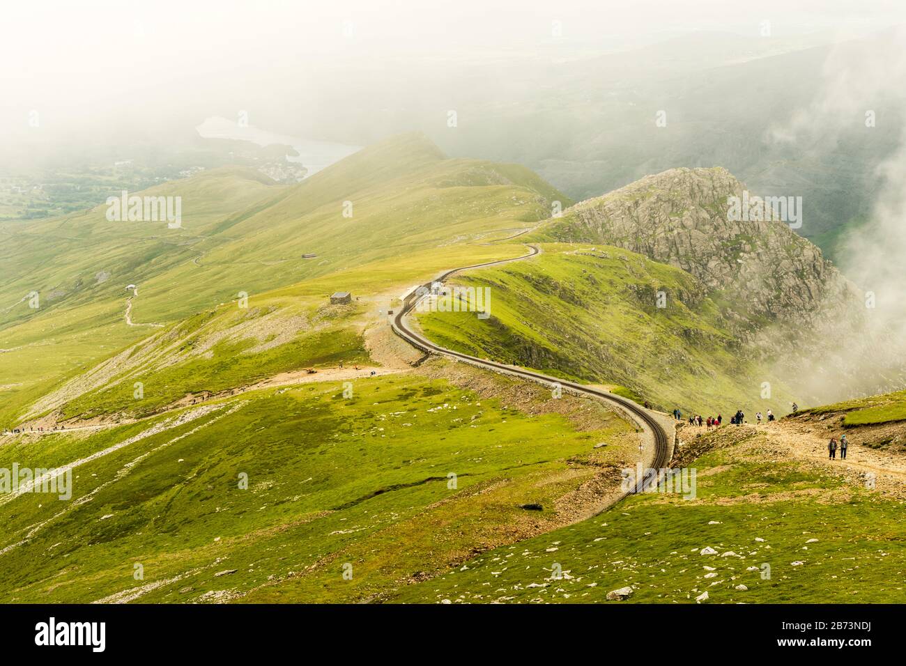 Snowdon railway station hi-res stock photography and images - Alamy