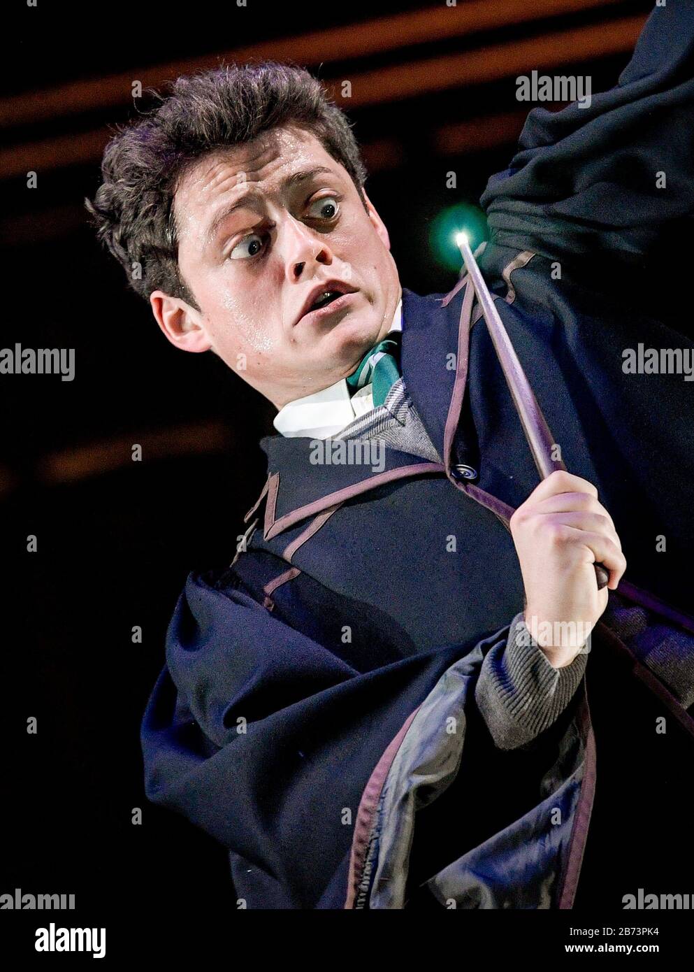Hamburg, Germany. 05th Mar, 2020. Vincent Lang as Albus Potter stands ...