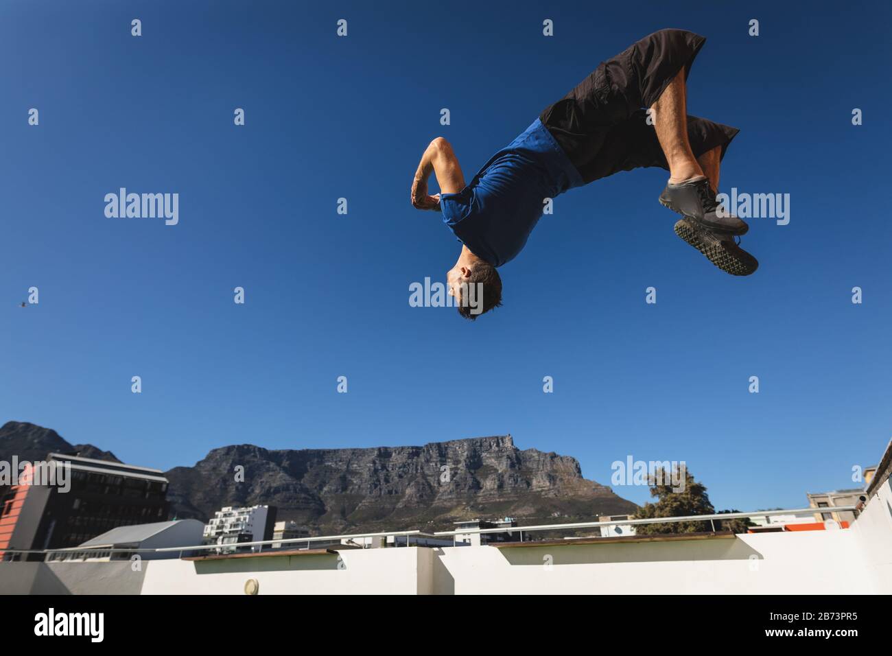 Someone Doing A Somersault