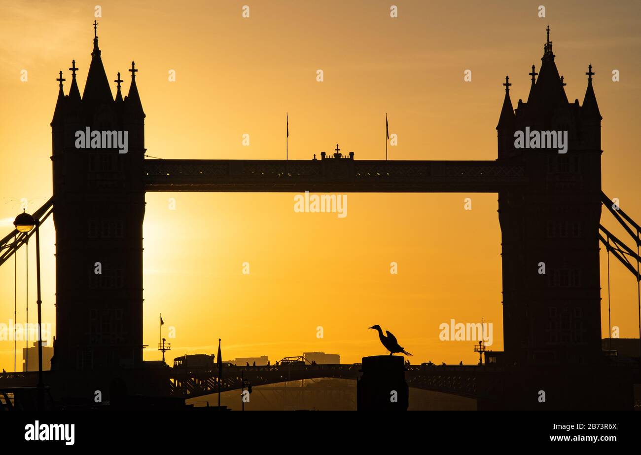 Sunrise of Tower Bridge, London Stock Photo - Alamy