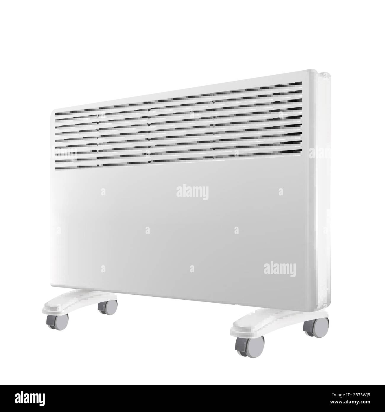 Electricity Heater Convector Equipment Vector Stock Vector Image & Art ...