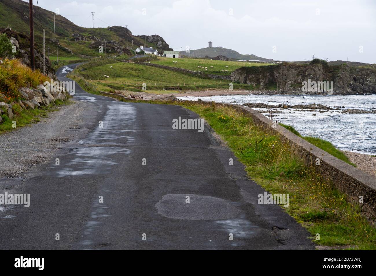 Esky Bay on the Wild Atlantic Way in Ireland Stock Photo - Alamy