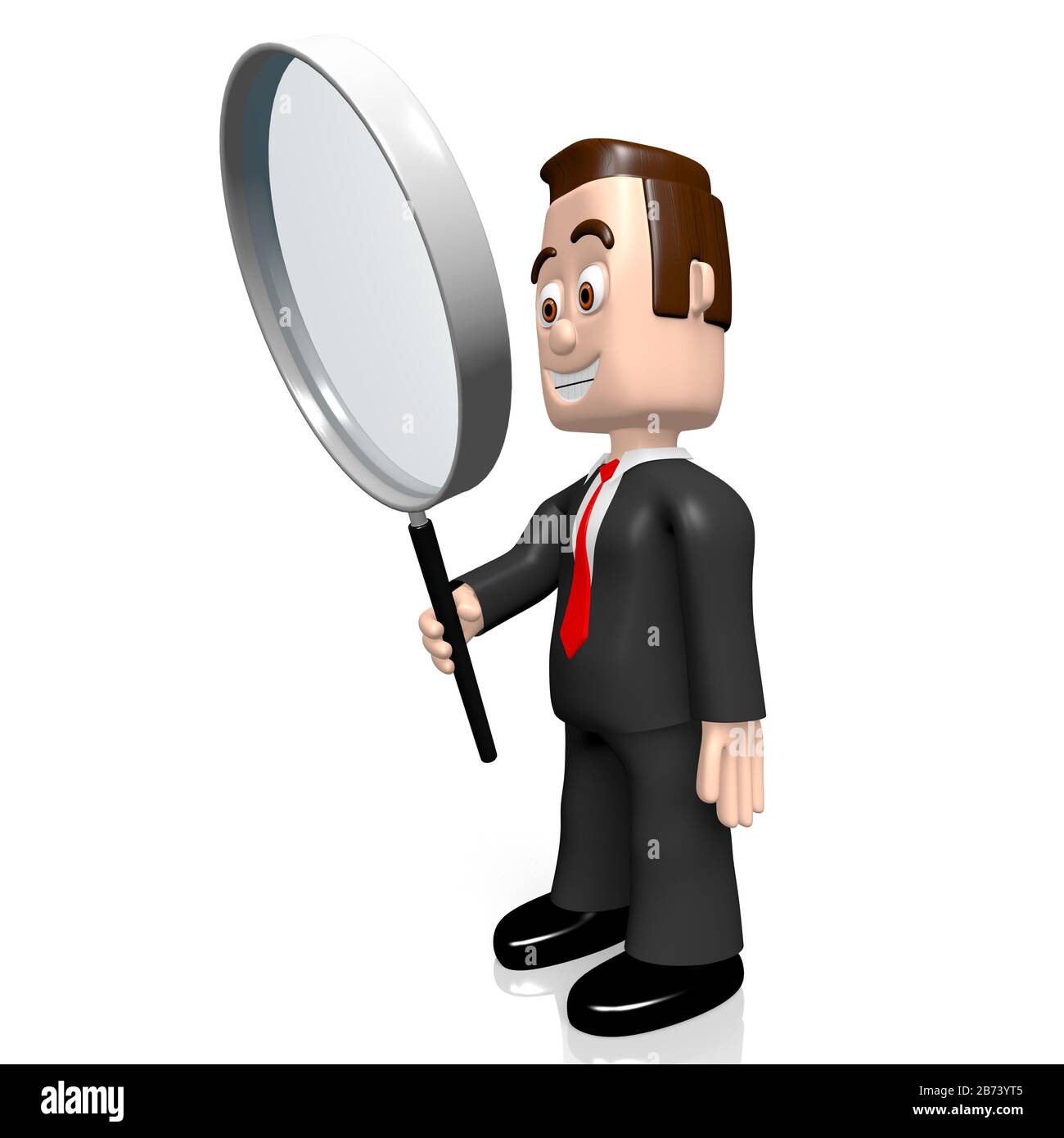 Cartoon character magnifying glass man hi-res stock photography and ... Cartoon character magnifying glass man hi-res stock photography and ...