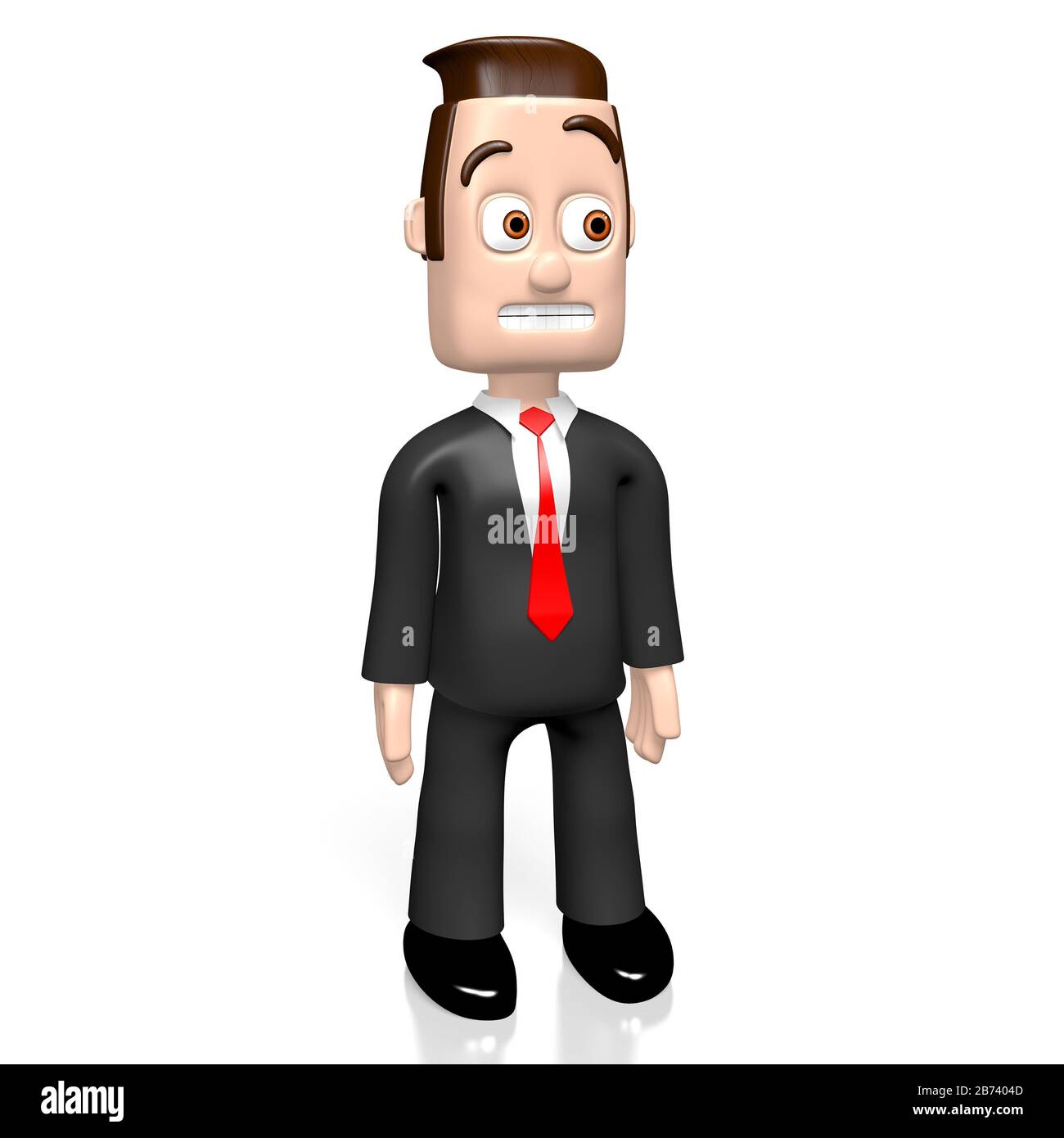 Sad businessman cartoon character Cut Out Stock Images & Pictures - Alamy