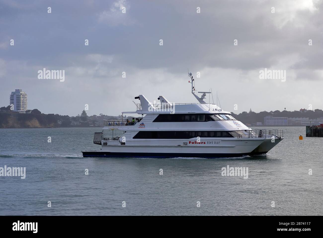 Waitemata Harbour, Auckland New Zealand Stock Photo - Alamy