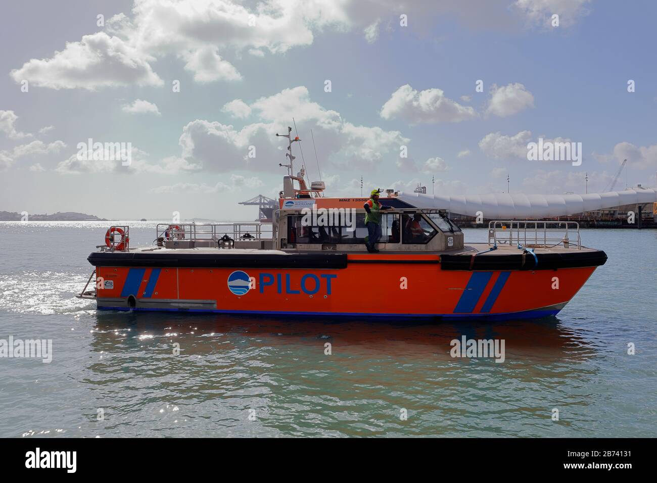 Waitemata Harbour, Auckland New Zealand Stock Photo - Alamy
