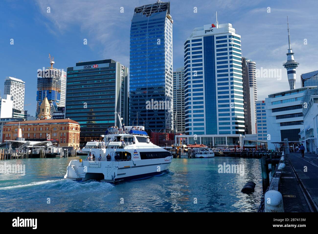 Waitemata Harbour, Auckland New Zealand Stock Photo - Alamy