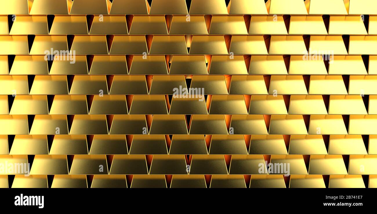 Stacked pure gold ingots banking hi-res stock photography and images - Alamy